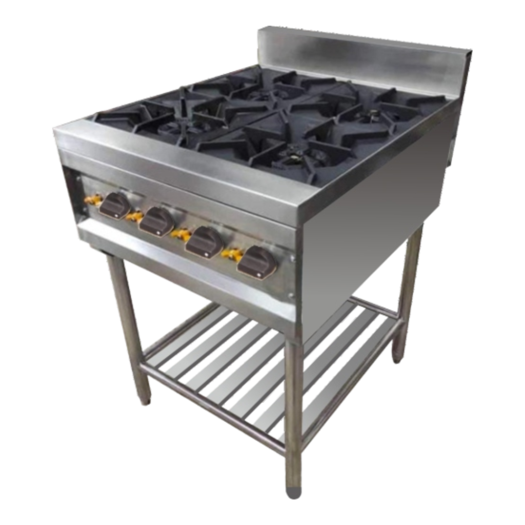 Gas Standing Open 4 Burner Under Grill Shelf - Hutama Karya Abadi ...